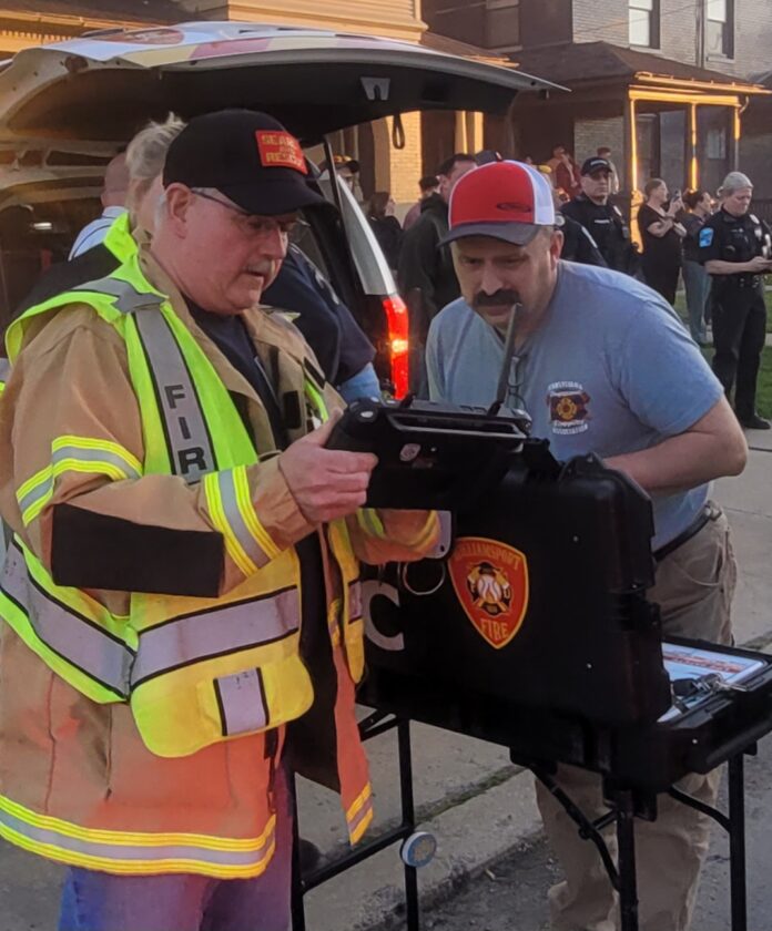 Williamsport firemen rescue woman from burning West Fourth Street ...